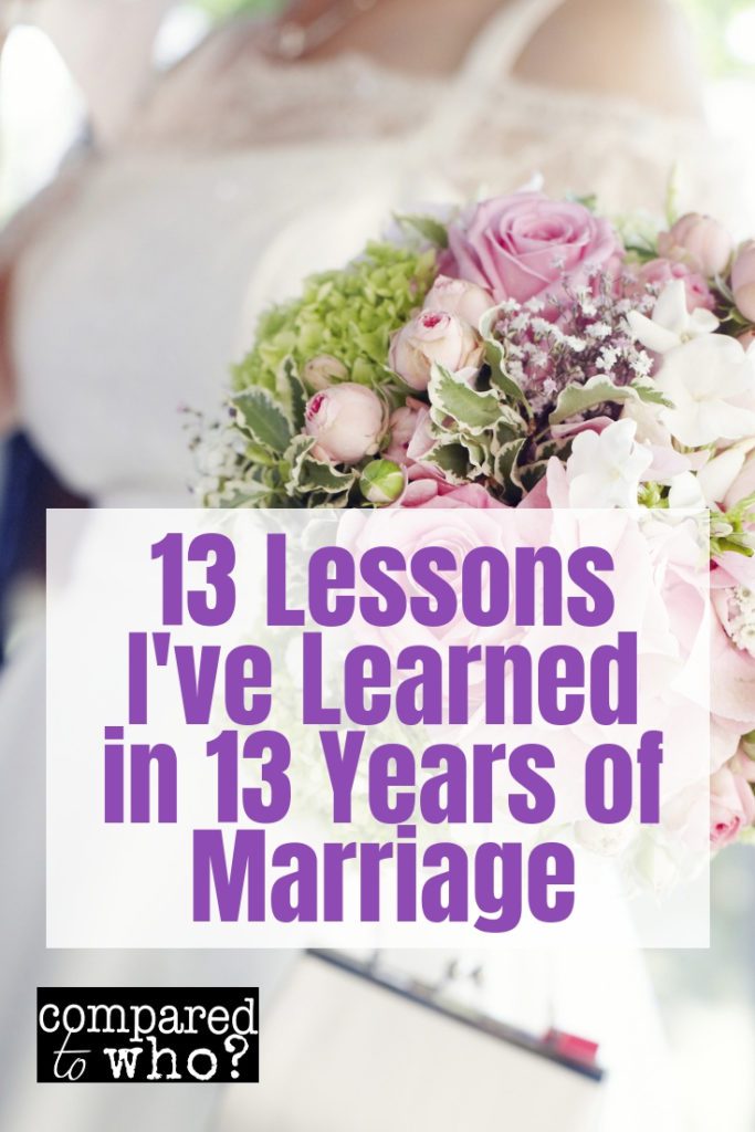 13 Things I've Learned in 13 Years of Marriage